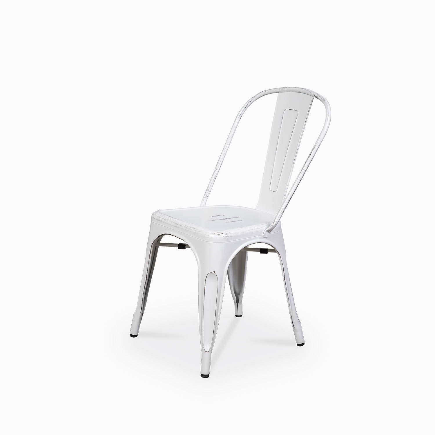 Silla comedor industrial blanca | Ambiente Living