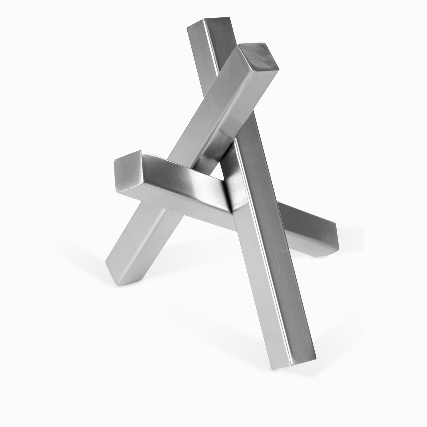 Pilon Plateado 30X28X23Cm|Ambiente Living