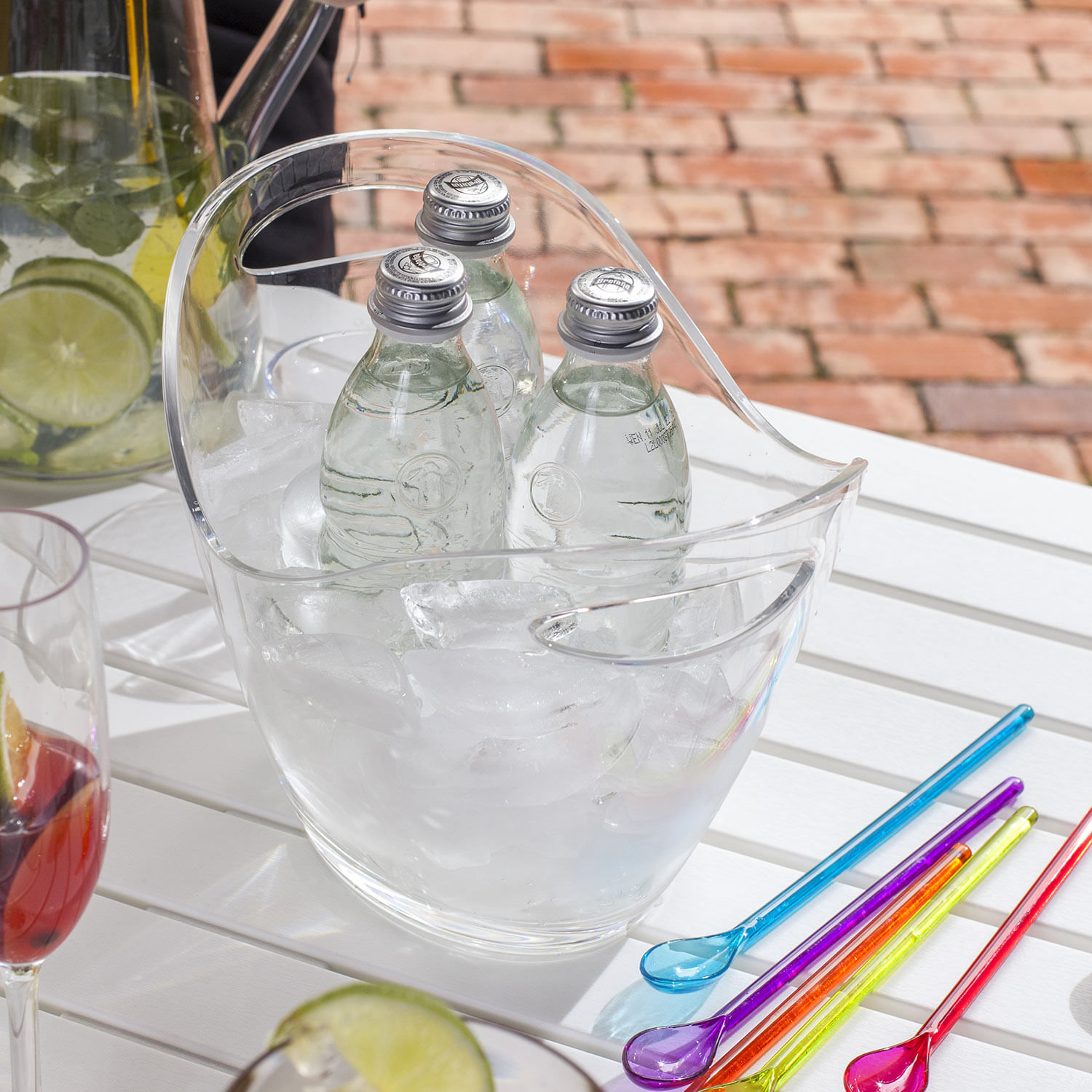 Balde en acrilico para bebidas | Ambiente Gourmet