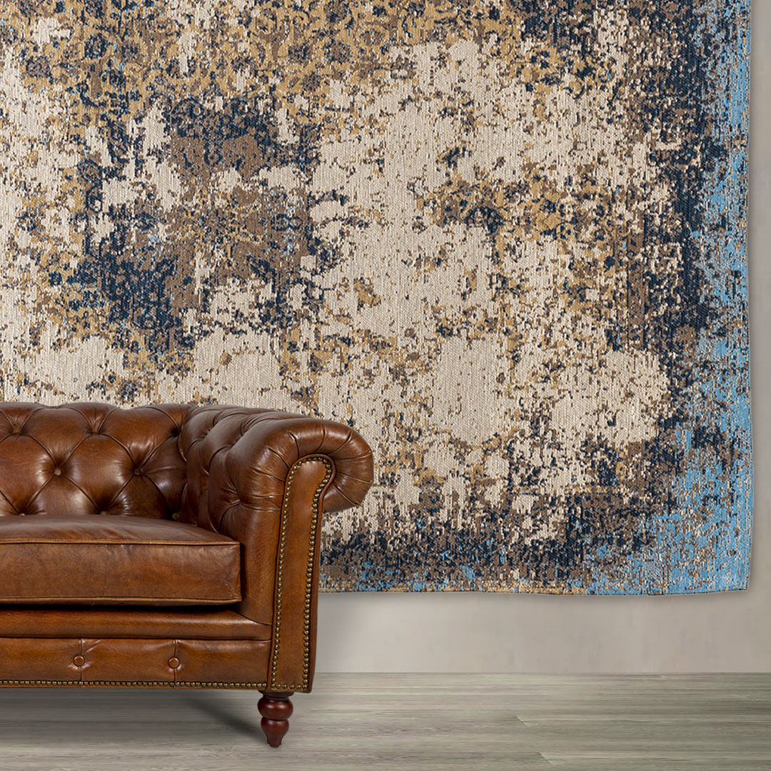 Tapete Orbit azul 140x200cm| Ambiente Living