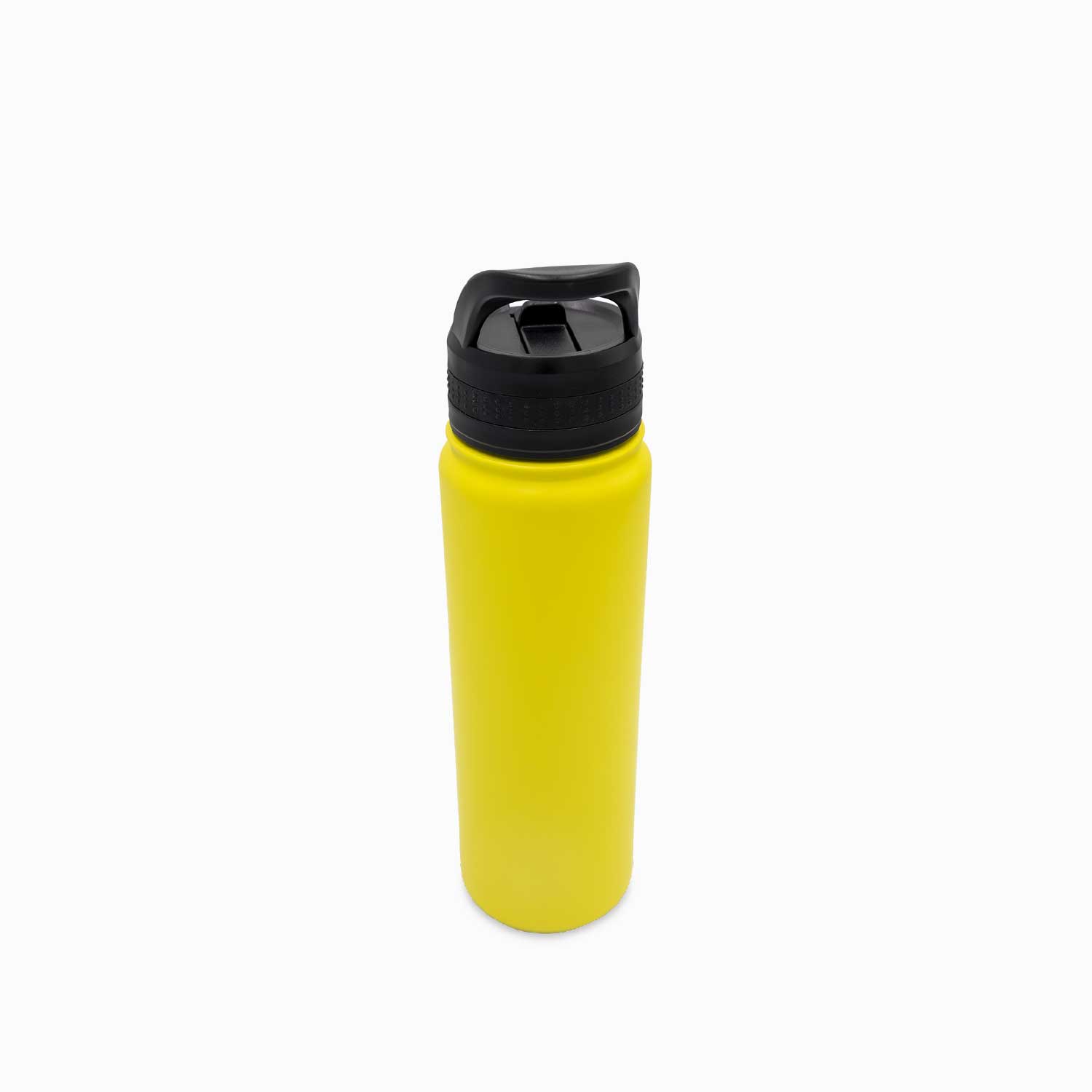 Termo Doble Pared Amarillo Con Pitillo 750Ml|Ambiente Gourmet