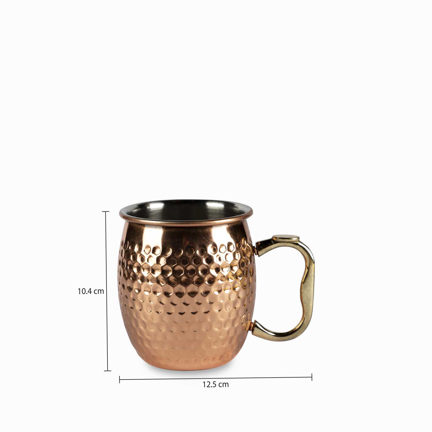 Mug en acero moscu copper mate | Ambiente Gourmet